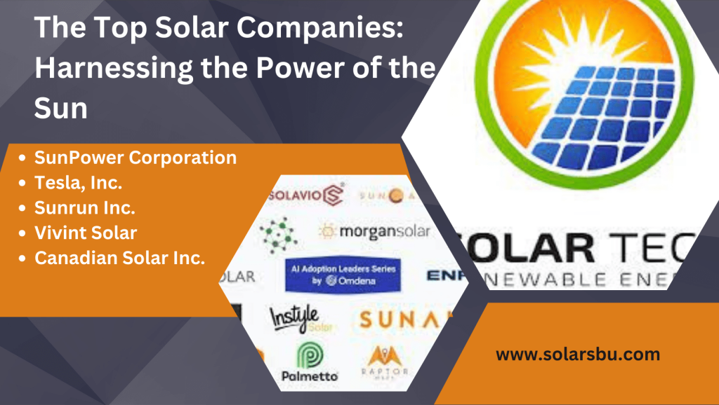 Solar Panel companies | Solar Energy companies - SolarSbu.com